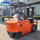 environmental  4.5m Triplex Mast 3 Ton Electric Forklift With Side Shifter