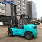 EPA Approved 4 Tonne Gasoline Forklift Truck Material Handling Machines Dual Front Tires